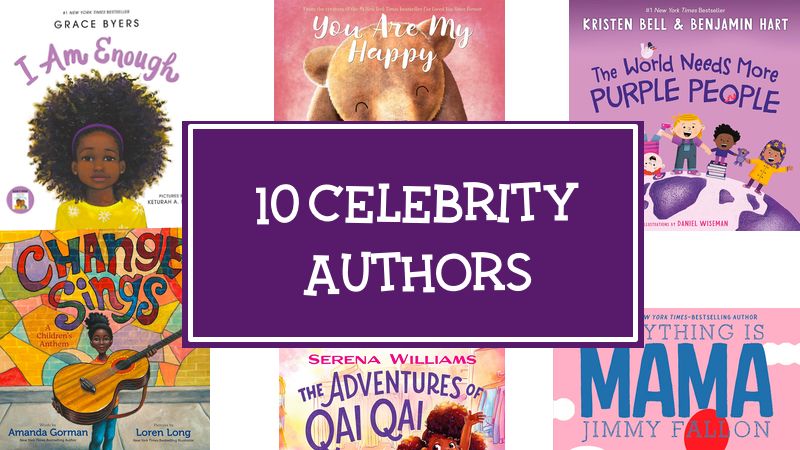 10 Must-Have Celebrity-Authored Books for Your Classroom Library