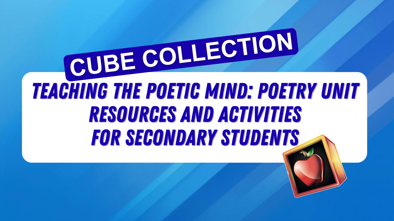 Poetry Unit Resources and Activities for Secondary Students